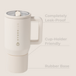 HydroJug Traveler 20oz – Cream Insulated Tumbler