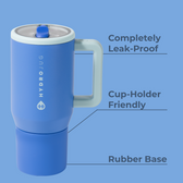 HydroJug Traveler 20oz – Riptide Insulated Tumbler