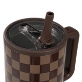 HydroJug Traveler 40oz – Autumn Checkers Insulated Tumbler