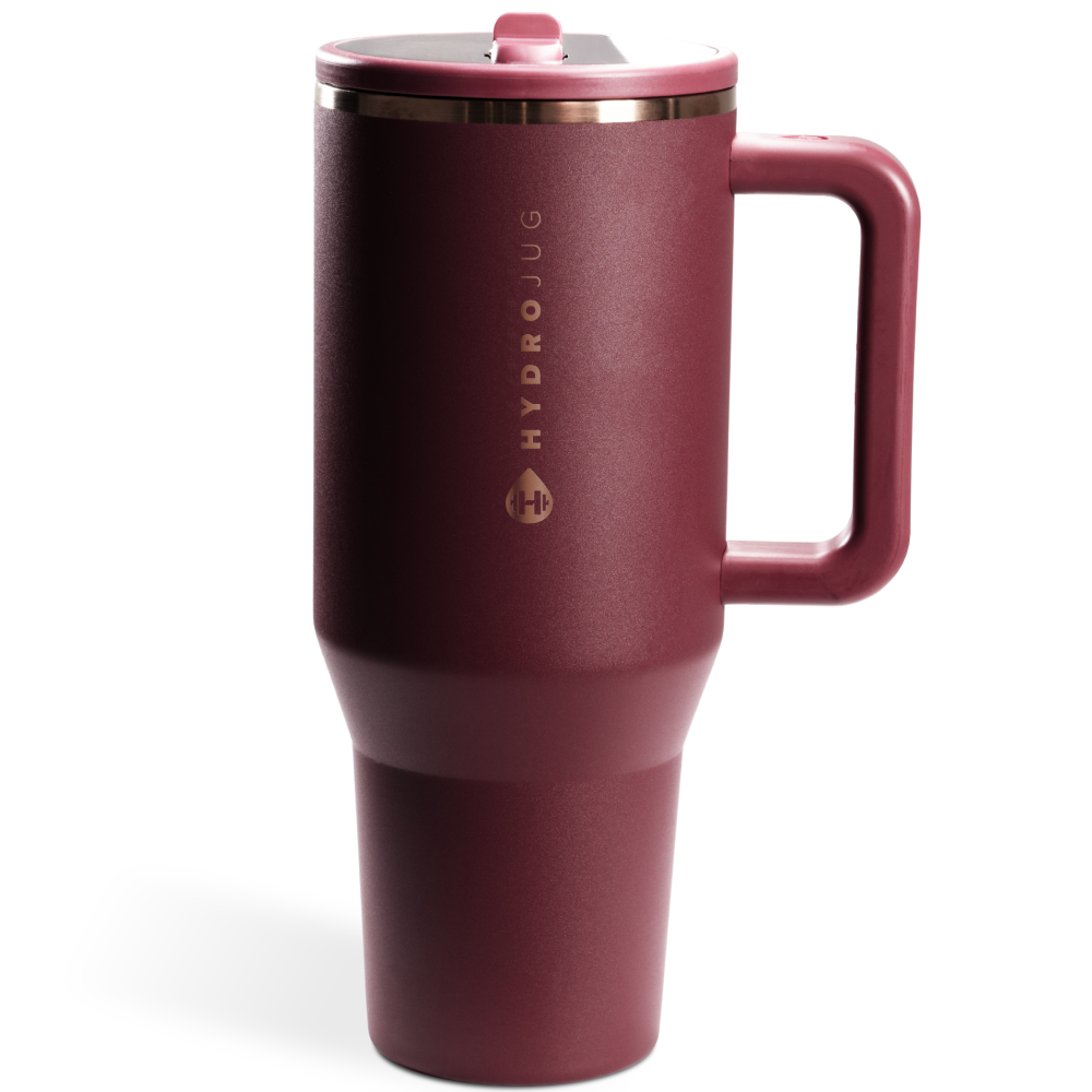 HydroJug Traveler 40oz – Merlot Insulated Tumbler