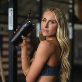 HydroJug Insulated Shaker Bottle 24oz – Black